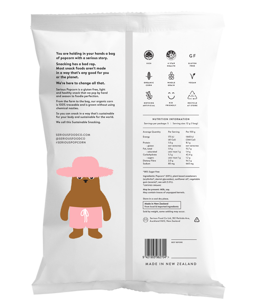 Sugar Free Sweet & Salty Popcorn Multipack (60g) – Serious Food Co