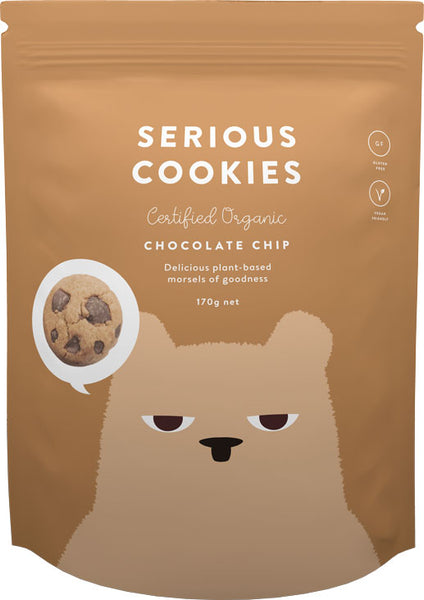 Serious Cookies - Chocolate Chip (170g) – Serious Food Co