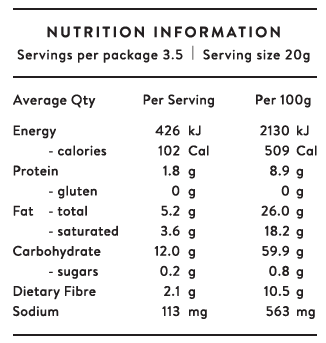 Real Butter (70g) – Serious Food Co